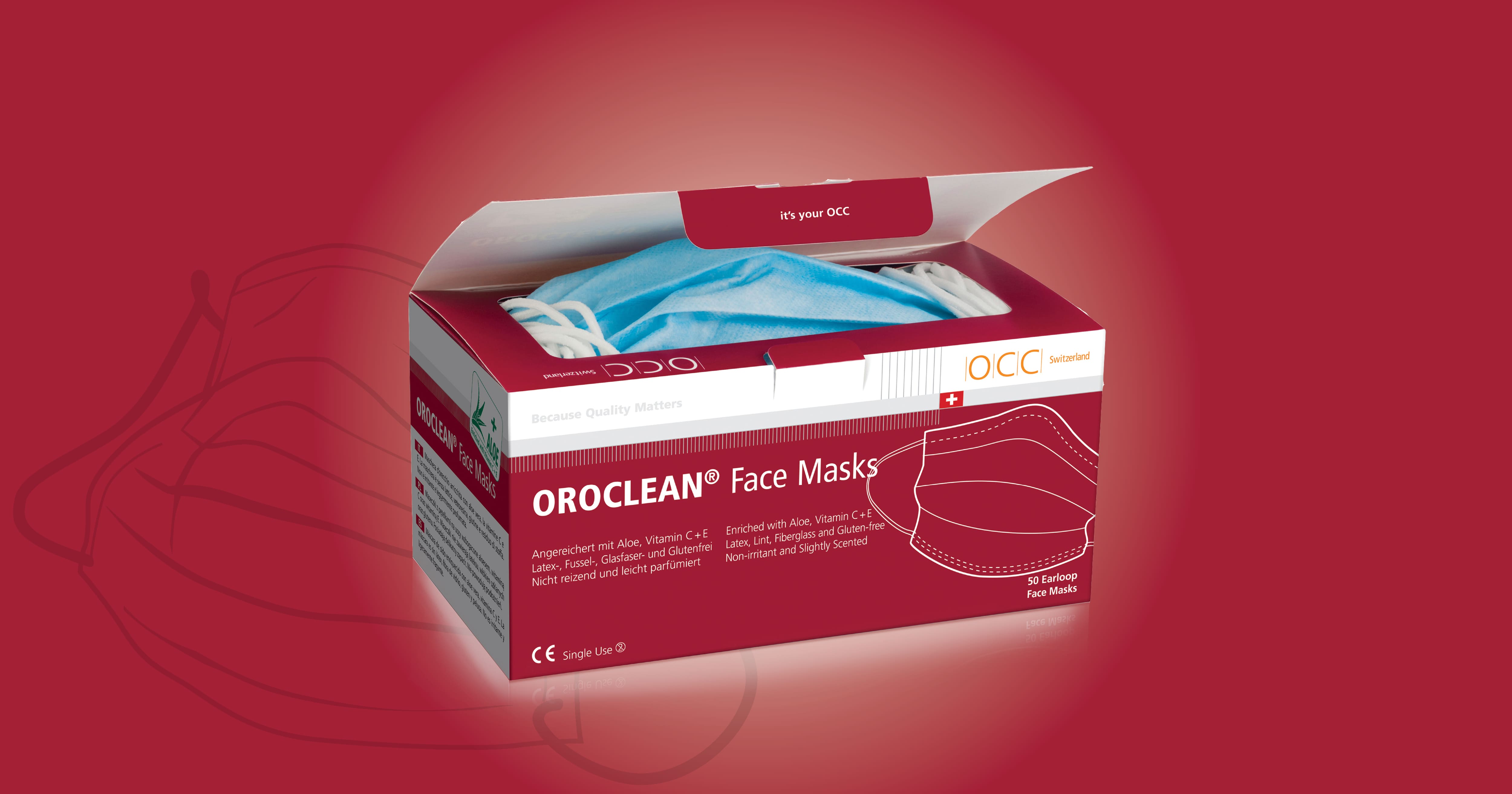 OROCLEAN® Face Masks | OCC Switzerland